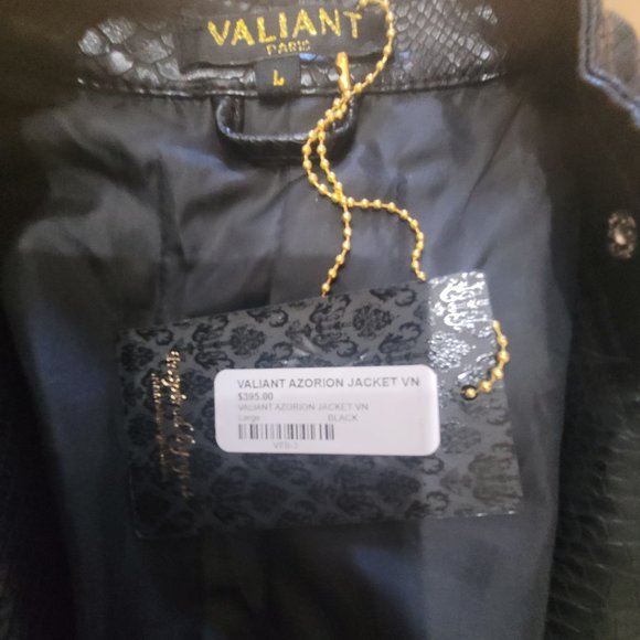 Valiant Paris | Jackets & Coats | Valiant Paris Leather Jacket | Poshmark